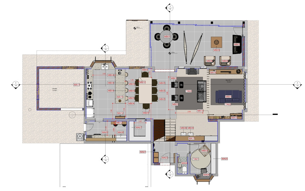 Estudo de Layout - Residencial – Meu Projeto Meu Negocio